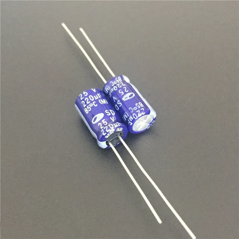 10pcs 220uF 25V SAMWHA SD Series 6.3x11mm 25V220uF Aluminum ...