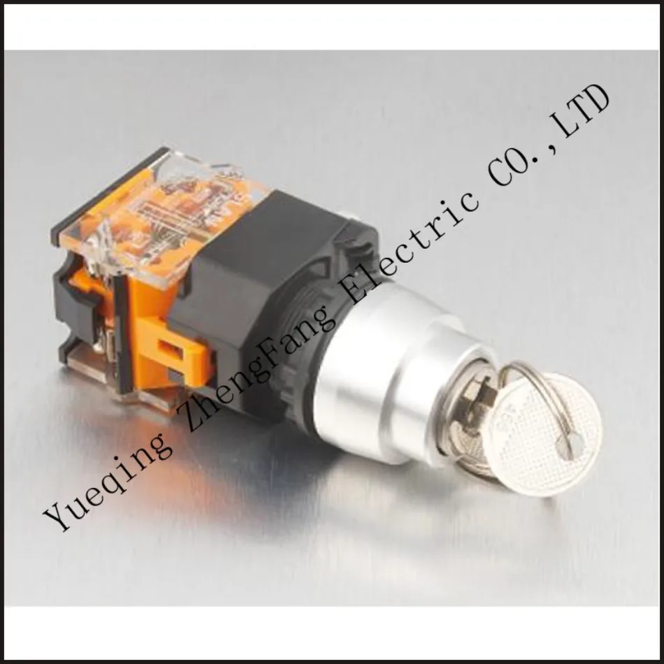 Switch Push Button Switch Flat Button Ac24v Dc Rotary Knob Key Button