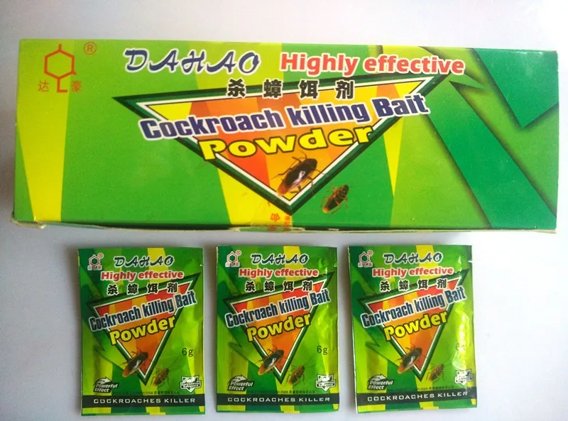 50pcs/set Powerful Cockroach Killing Bait Bombs Kill Cockroach Ants ...