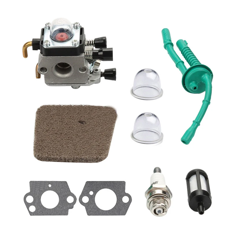 Stihl Fs 36 Carburetor Fuel Line & Carburetor Repair Kit For STIHL FS38 ...