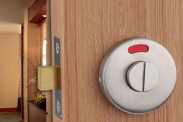 Restroom Stall Door Hardware