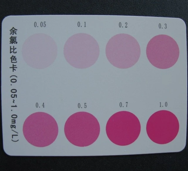 Dpd Chlorine Test Colour Chart Authentic | ricardoalpoim.com.br