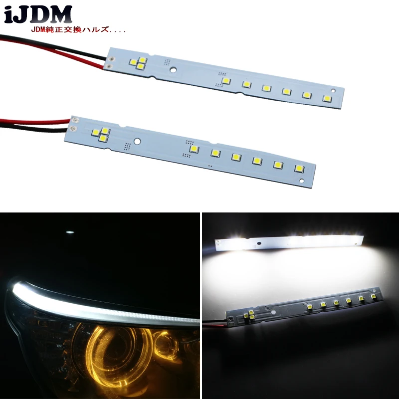 Ijdm 9smd Led Eyelid Eyebrow Modules For 2008-2010 Bmw E60 Lci 5 Series ...