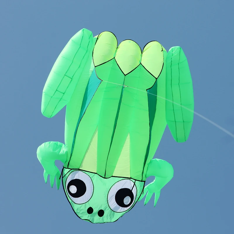 2sqm soft kite 3D Huge Soft Giant Frog Kite Outdoor Sport Easy to Fly ...