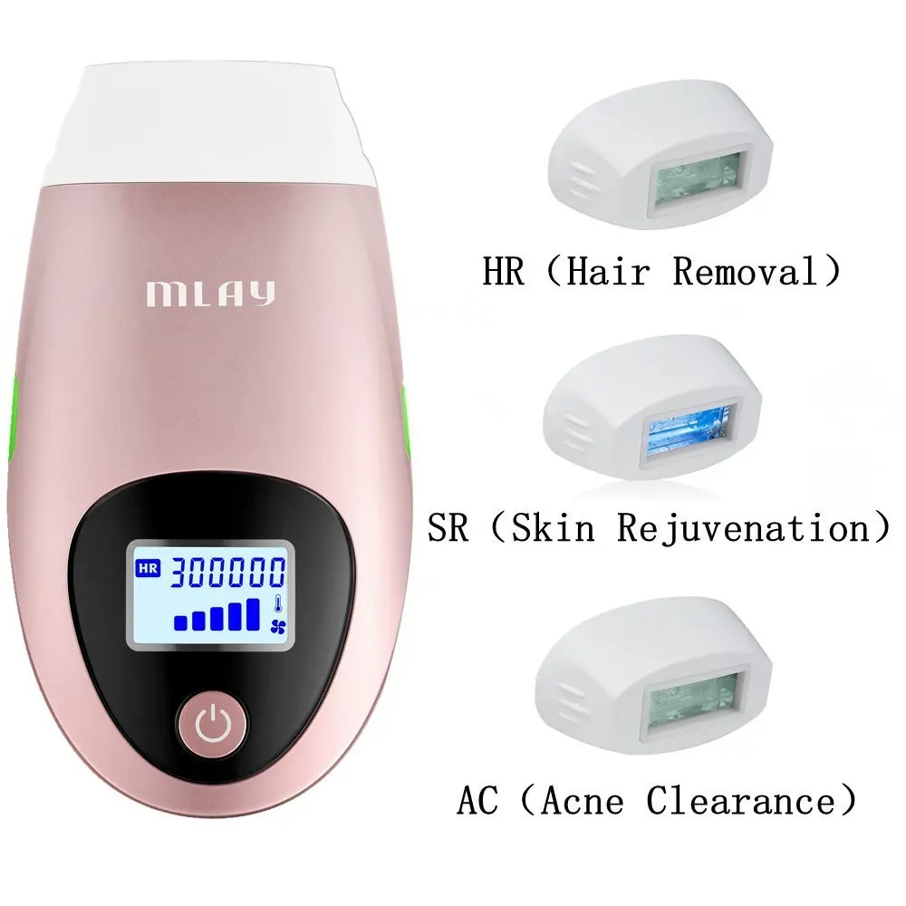 IPL Laser Epilator Permanent Painless Hair Removal Skin Rejuvenation ...