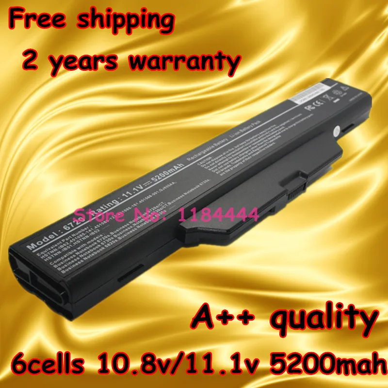 5200 mah New bateria do portátil Para Hp COMPAQ 6820 s 6735 s 6730 s/CT ...