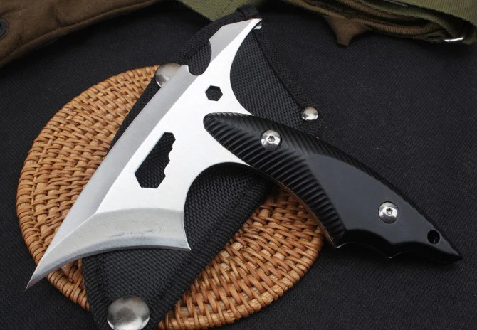 Mini White blade Machete Axes outdoor hunting Axe knife Tomahawk ...