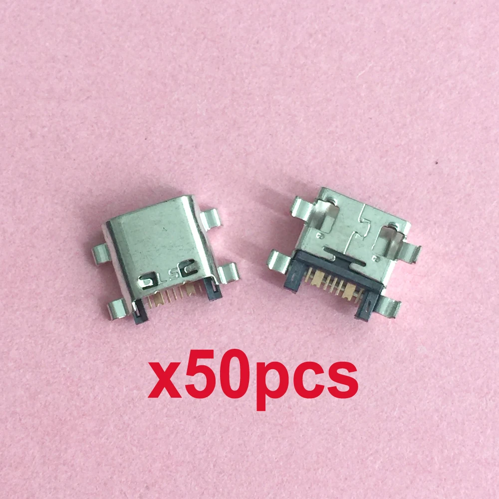 Aaa 50-500pcs Micro Usb Jack Connector Charging Port Plug For Samsung ...