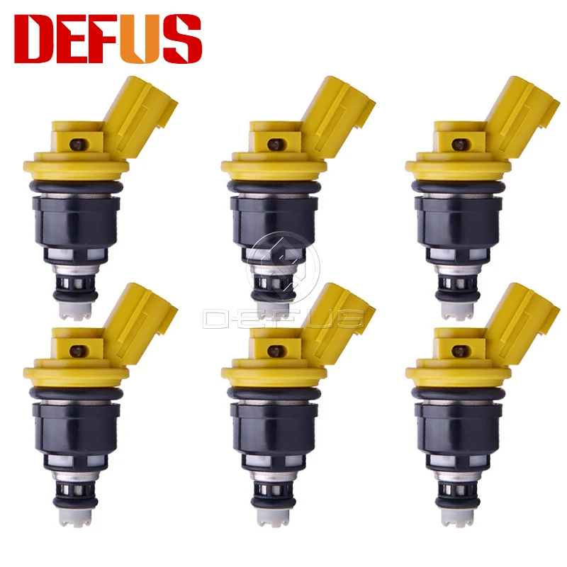 6x High Flow 650cc Fuel Injector 16600-rr543 Nismo Side Feed For Nissan ...