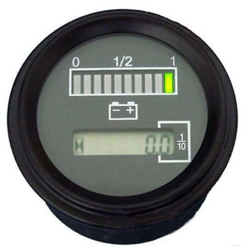 12-Volt-Indicator-Hour-Meter-Gauge-Resetable-Boat-Forklift-Golf ...