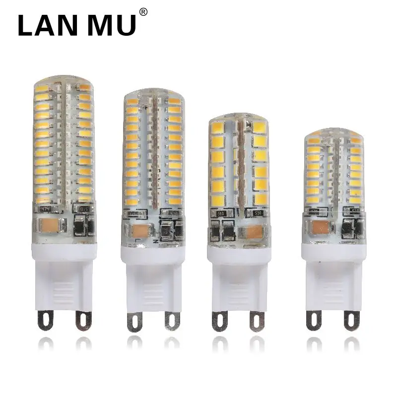 LAN MU G9 Led Bulb 220V 7W 9W 10W 11W Corn Lamp SMD 3014 2835 48 64 96 ...