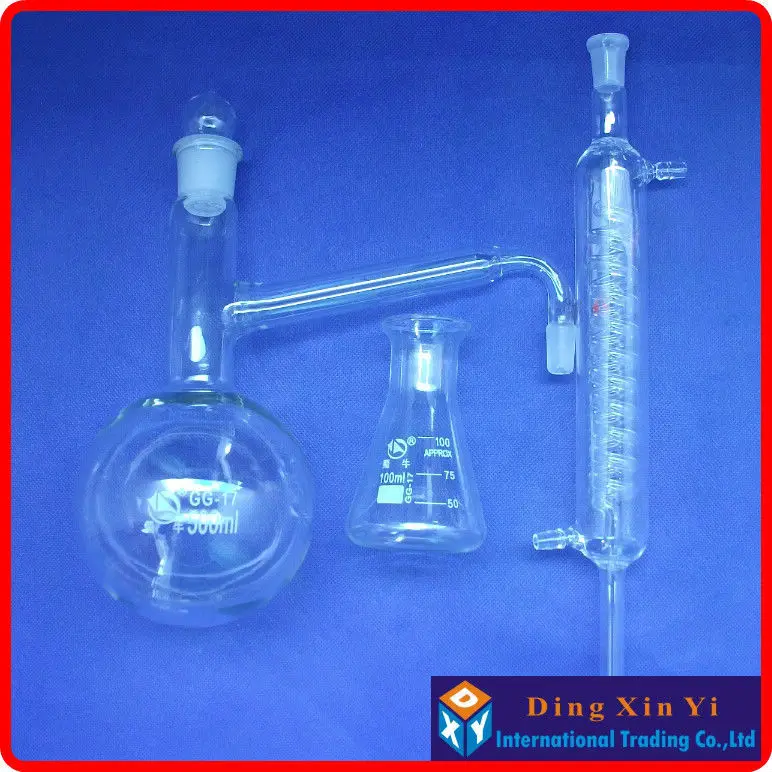 Distiling-Apparatus-with-ground-glass-joints-Glass-distillation-unit ...