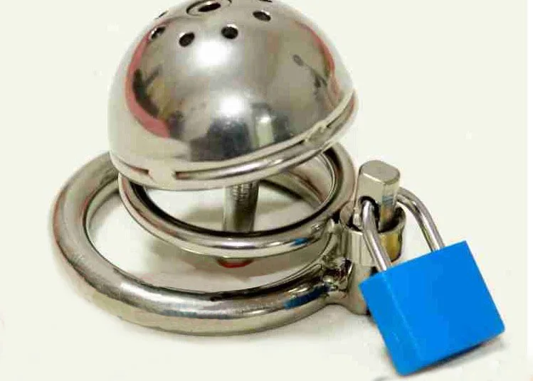 ChastityLifestyle Stainless steel Male Chastity Device More Short ...