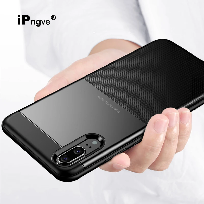iPngve Case For Huawei P20 Pro Soft Silicone With PC Back Cover Case ...