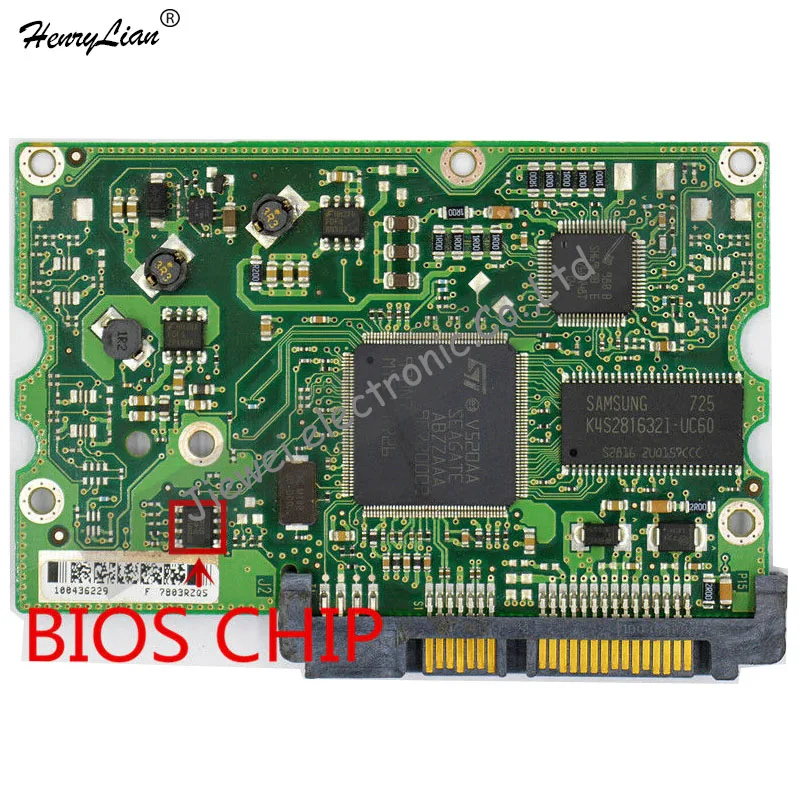 Hdd Pcb For Logic Board/board St3320620as St3500630as 100435196number ...