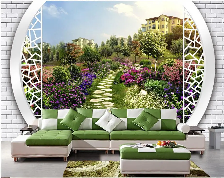 Landscape Wallpaper For Living Room