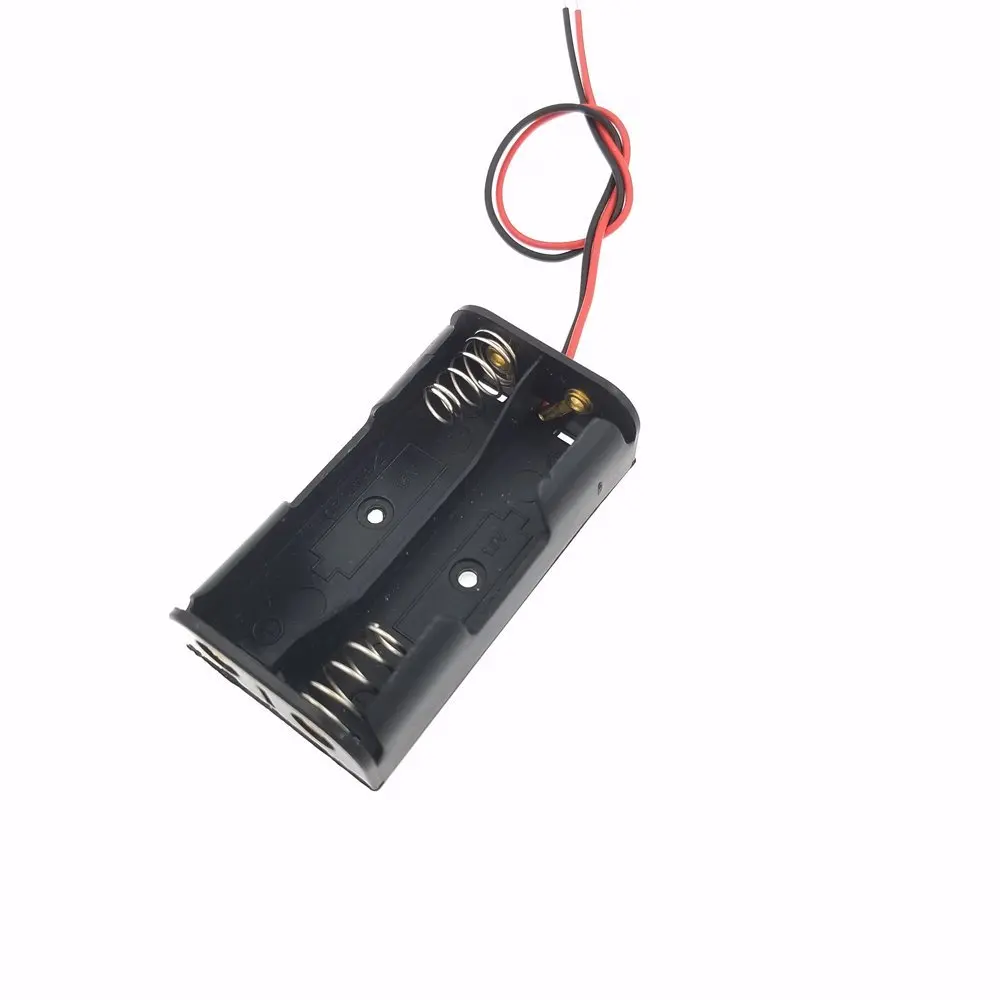 500pcs-lot-Wholesale-2-AA-Battery-Holder-2AA-DIY-Battery-Holder-Case ...