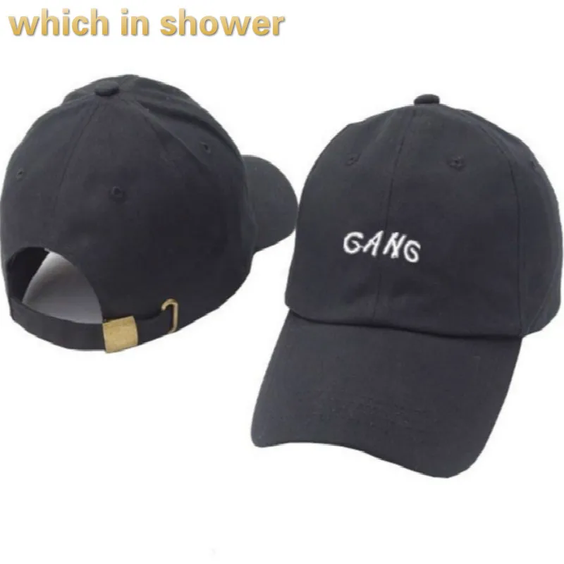 Gang Dad Hat For Men Cotton Letter Embroidery Hip Hop Baseball Cap ...