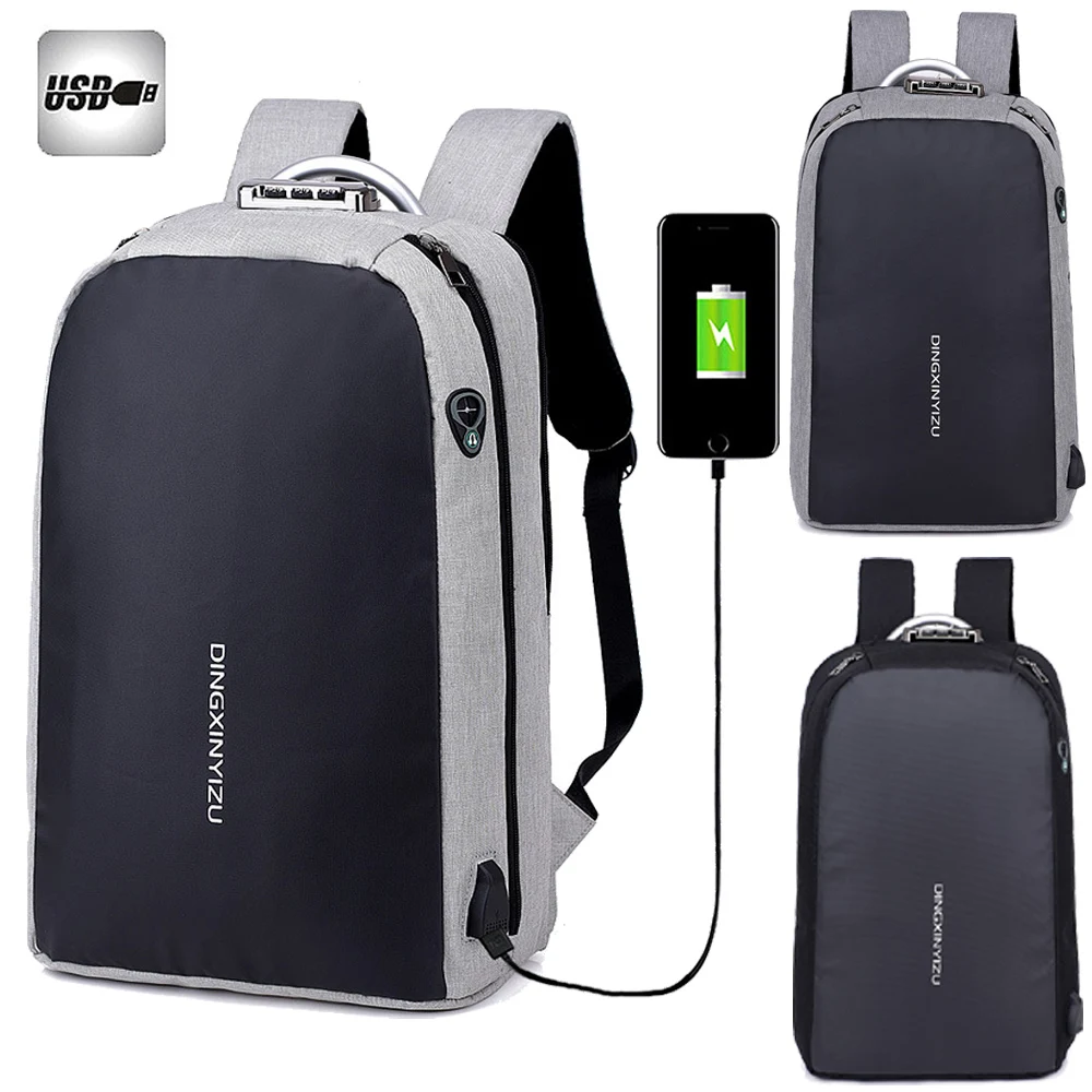 14 15 15.4 15.6 inch USB Waterproof Password lock Anti theft Laptop ...