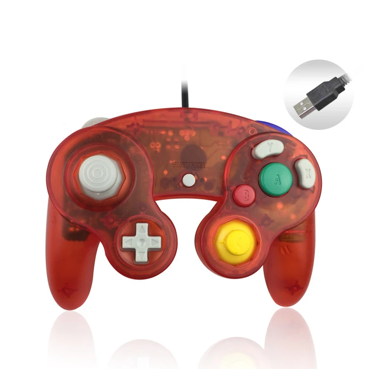 wired controller for Gamecube USB Controller for Gamecube PC Wired ...