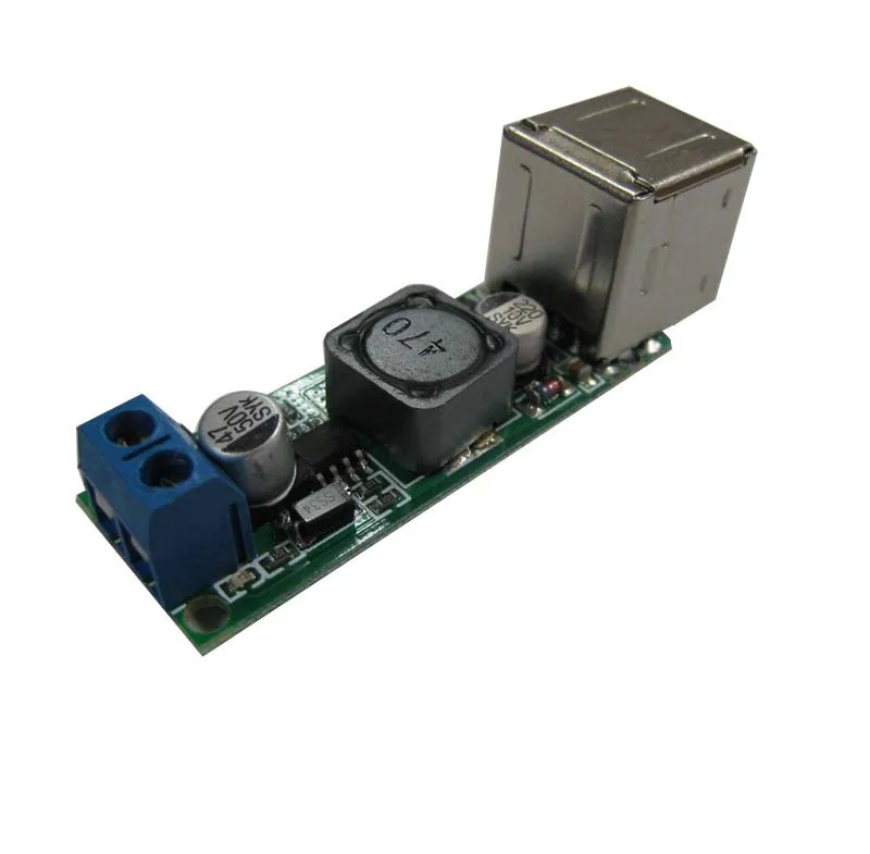 Double USB Output DC Converter 6V 12V 24V 35V to 5V 3A Step Down Module ...