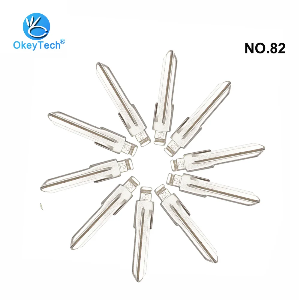 OkeyTech 10pcs/lot NO.82 KD Remote Control Auto Car Flip Folding Key ...