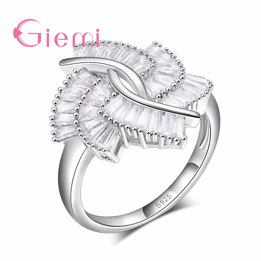 Female-Simple-Cute-Wave-Ring-Real-925-Sterling-Silver-Jewelry-Fashion ...