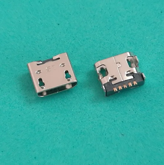 100pcs micro usb connector Jack micro usb charging port For LG E400 ...