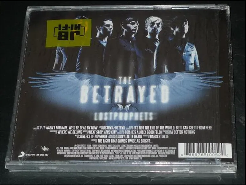 Free Shipping: The Betrayed by Lostprophets CD Seal|seal butterfly|cd ...