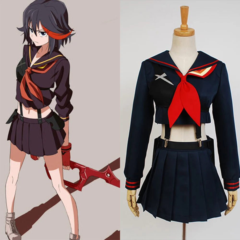 Kill LA Kill Cosplay Ryuko Ryuuko Matoi Senketsu Cosplay disfraz Top ...