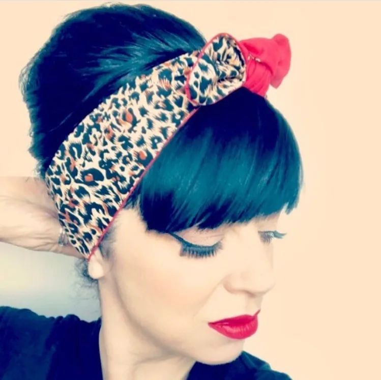 Rockabilly Hairstyles With Bandana