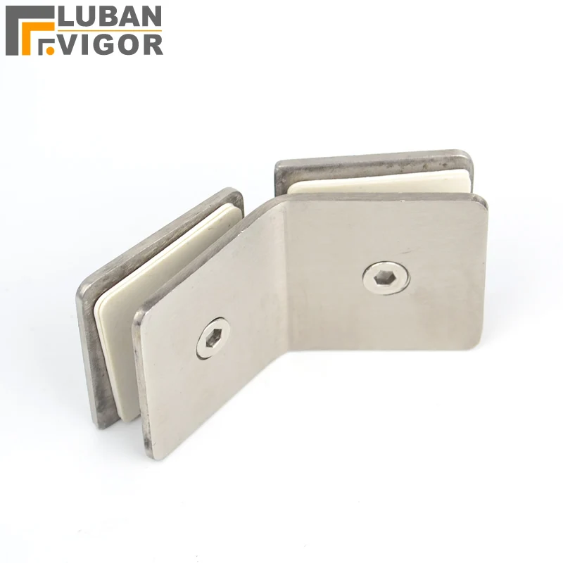 Stainless Steel 135 Degree Glass Clamp,diamond-type Shower Retaining ...