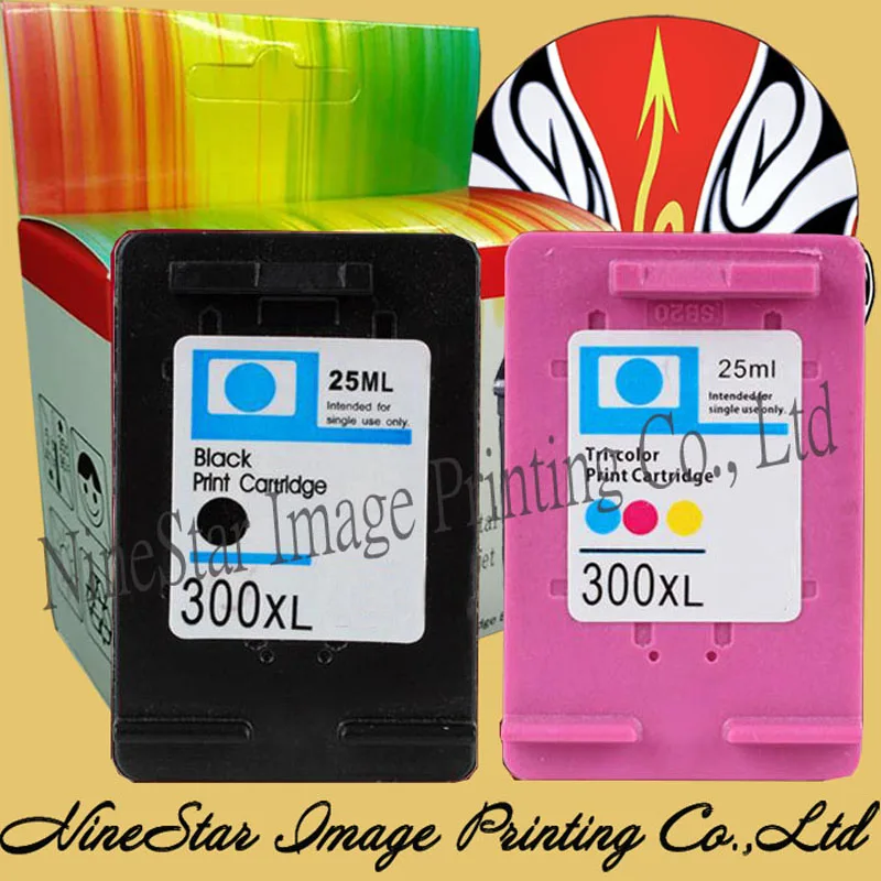 Ink Cartridge for HP 300 300XL HP300 Black Tricolor for HP Deskjet ...