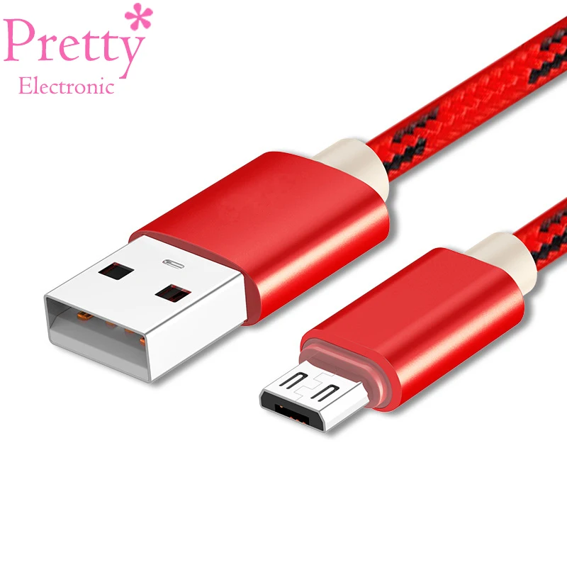Micro Usb Cable Sync Data Line Microusb Cable For Samsung Xiaomi Huawei ...