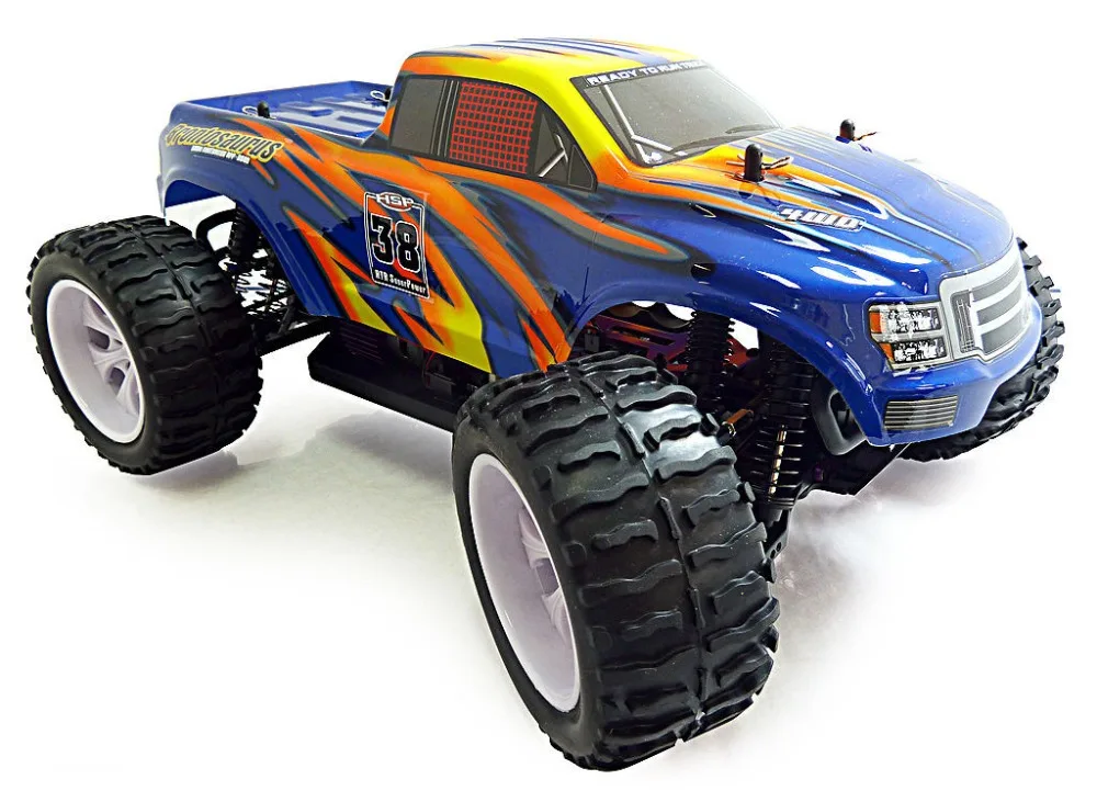HSP Rc Car 4wd 1/10 Scale Model Electric Car Off Road Monster Truck ...