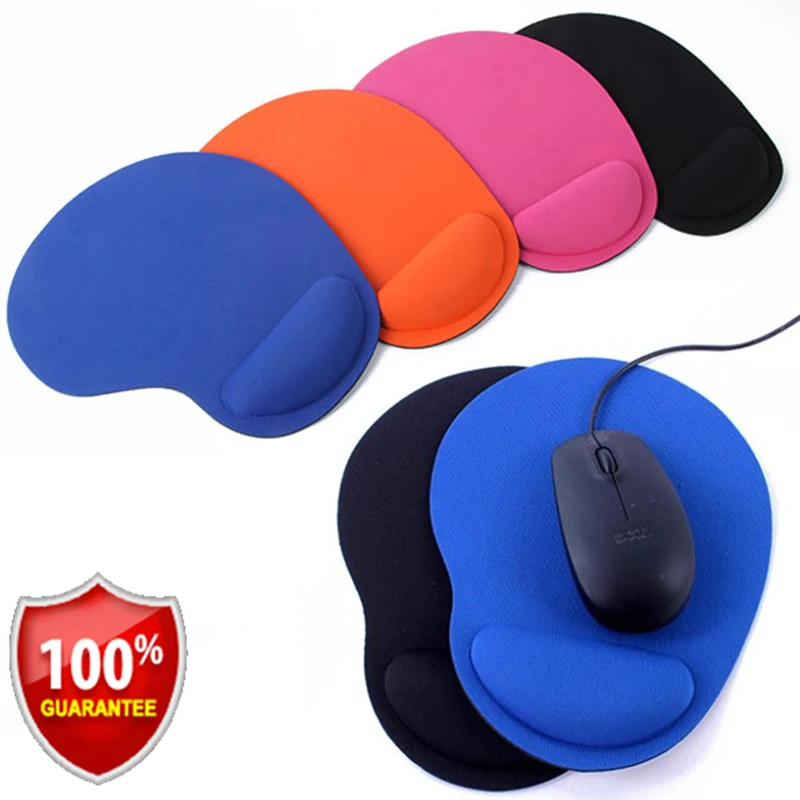 Trackball-ottico-PC-addensare-Mouse-Pad-supporto-polso-Comfort-Mouse ...