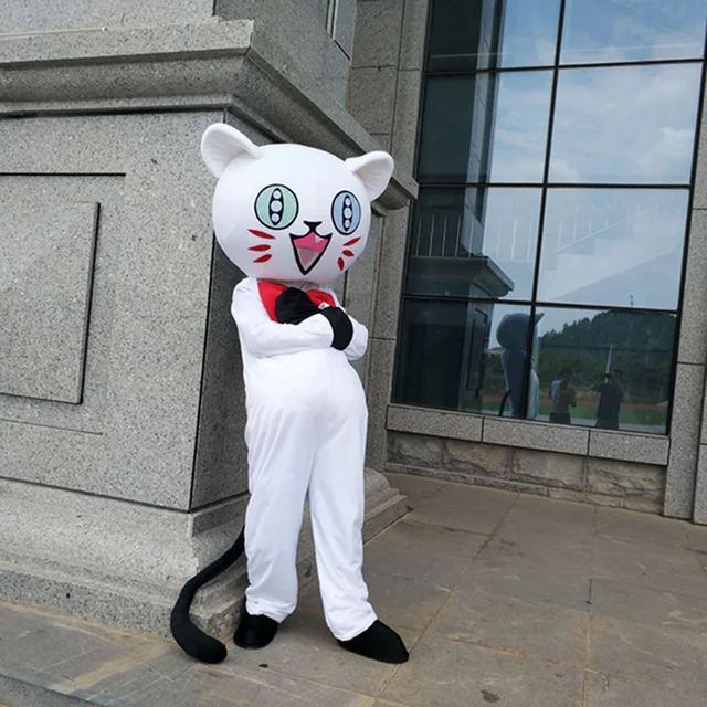 Cartoon Cat Cosplay Mascot Costume - AllCosplay.com