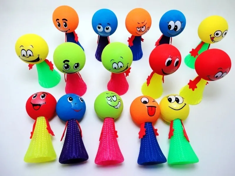 Hot Sale 1 pcs funny Mega Fly Jump Children Prank Strange New Bounce ...