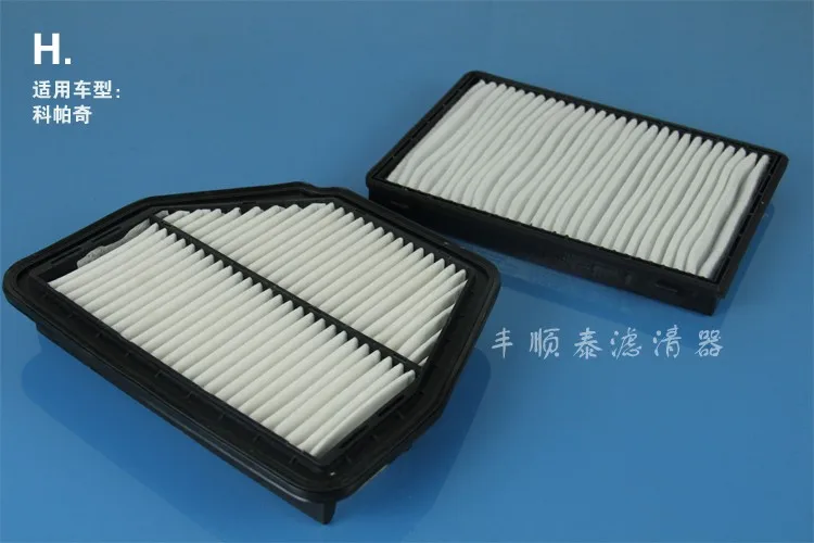 에어 필터 + 캐빈 에어 필터 2.4 3.2L oem: 96628890 96440878 CUK2622, 쉐보레 캡티바용|air ...