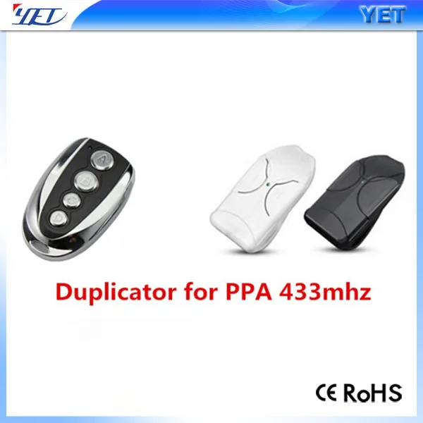 100% replacement PPA remote control 433.92mhz|remote control 433 ...