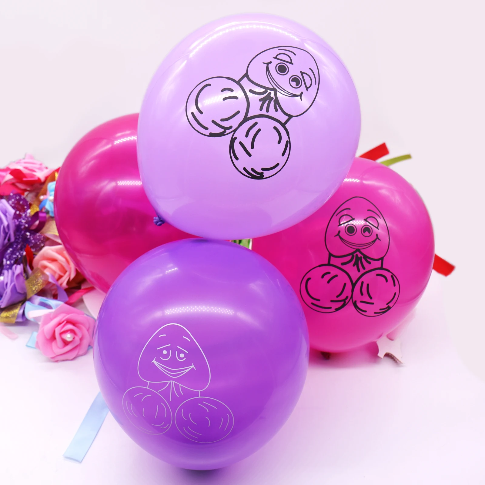 10pcslot Willy Penis Fun Sex Balloons Hen Stag Night Party Decor Novelty Bachelorette Party
