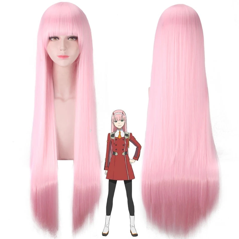 DARLING in the FRANXX 02 Zero Two Wig Cosplay Costumes CODE 002 Women ...