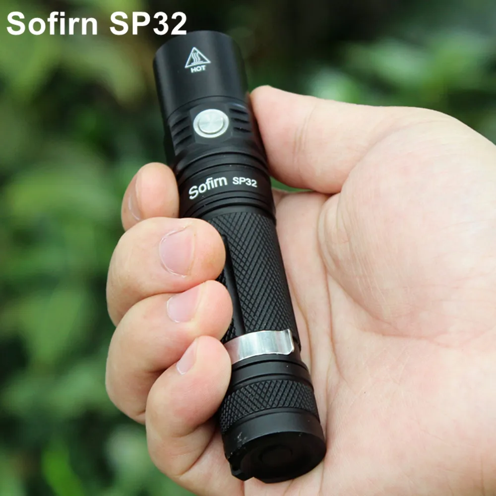 Sofirn SP32 портативный светодиодный светильник 18650 Cree XPL2 1000 ...