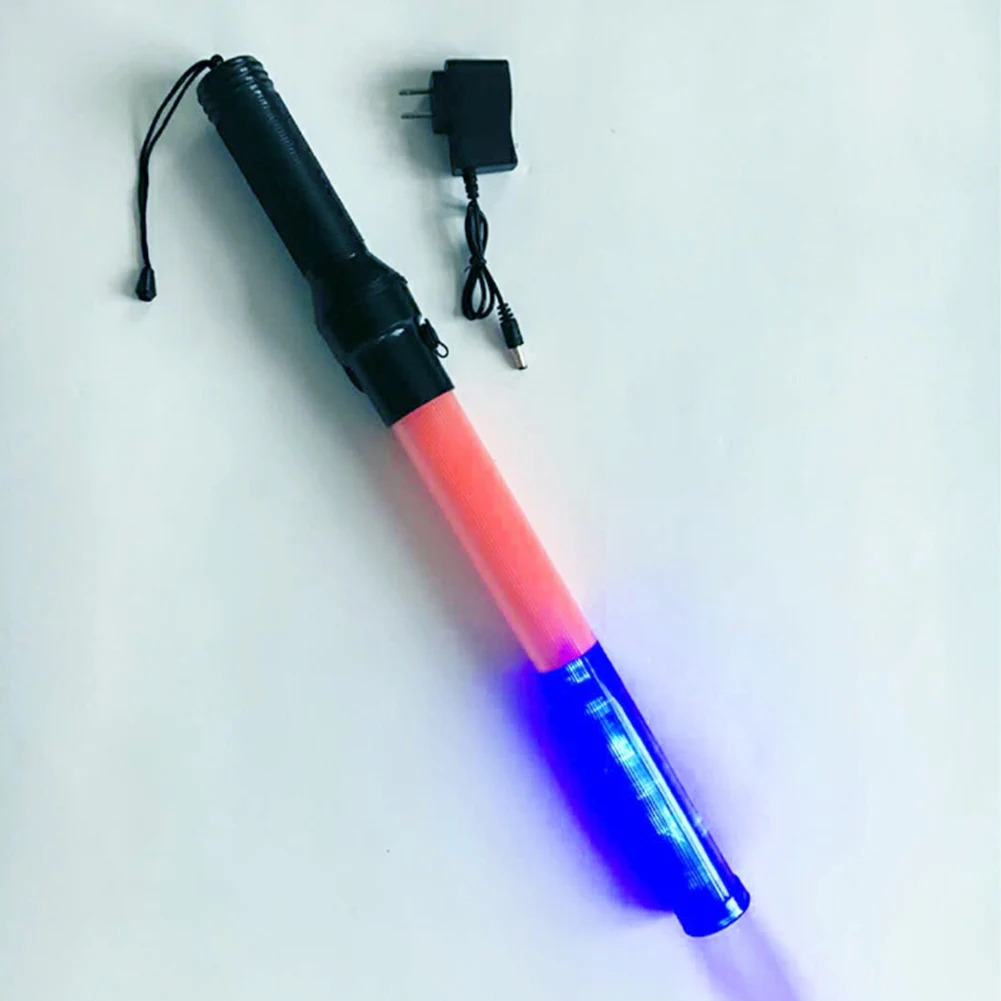 54cm Outdoor LED Traffic Safety Signal Warning Flash Flashligt Wand ...