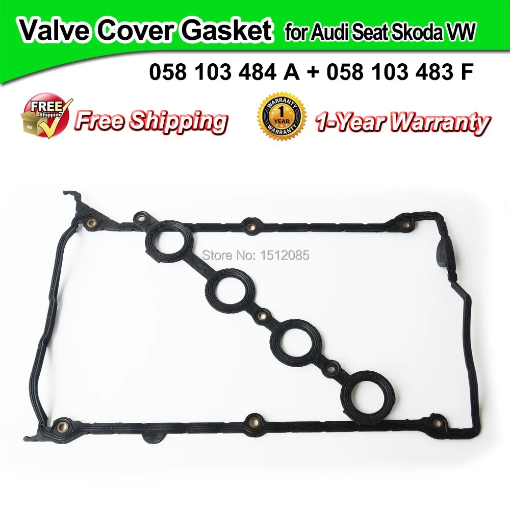 AP01 밸브 커버 개스킷/실린더 헤드 커버, A3 A4 A6 A6 TT 좌석 Skoda VW OE # 058103484A ...