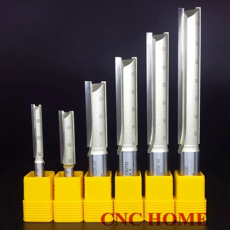 Arden Straight Flute Flush Trimmer Router Bit 1/4 & 1/2 Shank Two ...