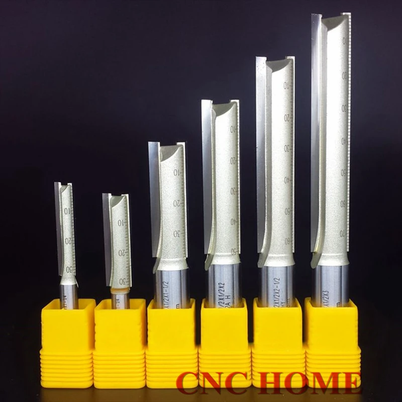 Arden Straight Flute Flush Trimmer Router Bit 1/4 & 1/2 Shank Two ...