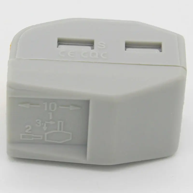 5 шт. 2 Pin Универсальный Компактный проводной разъем проводник PCT-212 ...