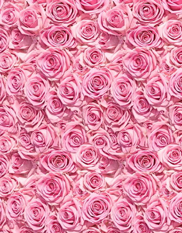 5x7FT Vintage Light Pink Rose Flowers Wall Bouquet Custom Photo Studio ...