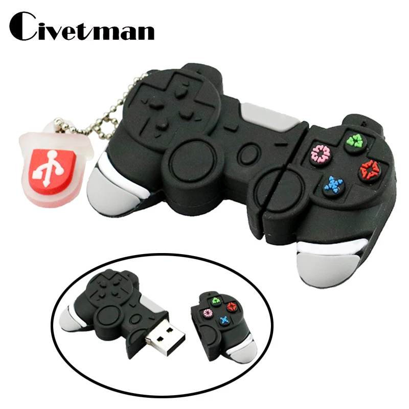 Cartoon PSP Gamepad USB Flash Drive 128GB USB Stick 256GB Pen Drive 8GB ...